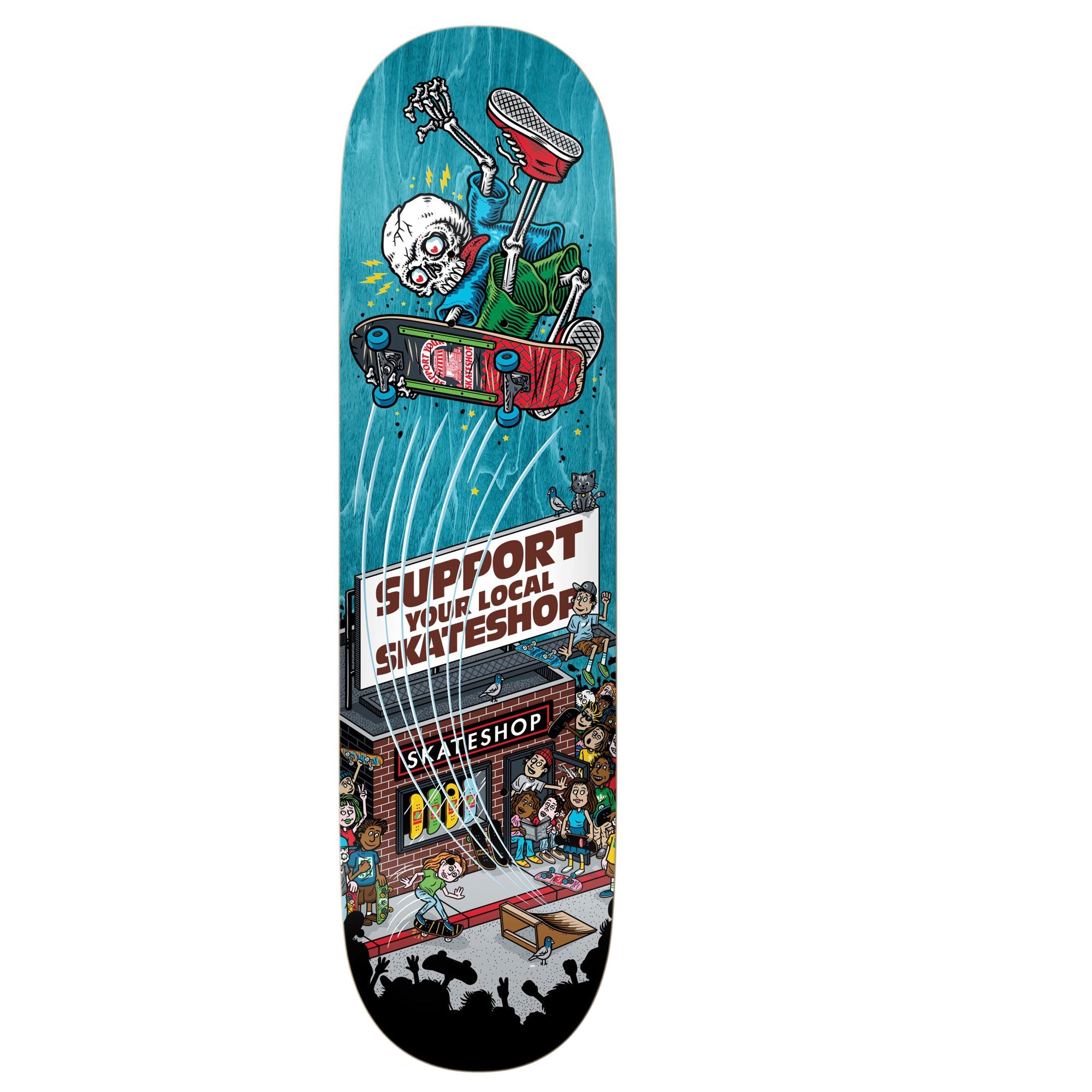 DLX Skateboard Decks Skate Shop Day Shop Keeper 8.5" Skate Deck